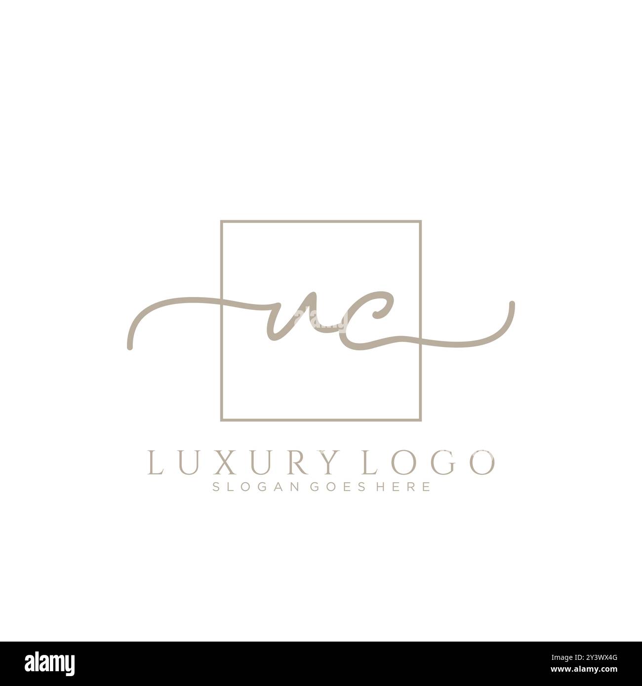 Uc initials logo Cut Out Stock Images & Pictures - Alamy