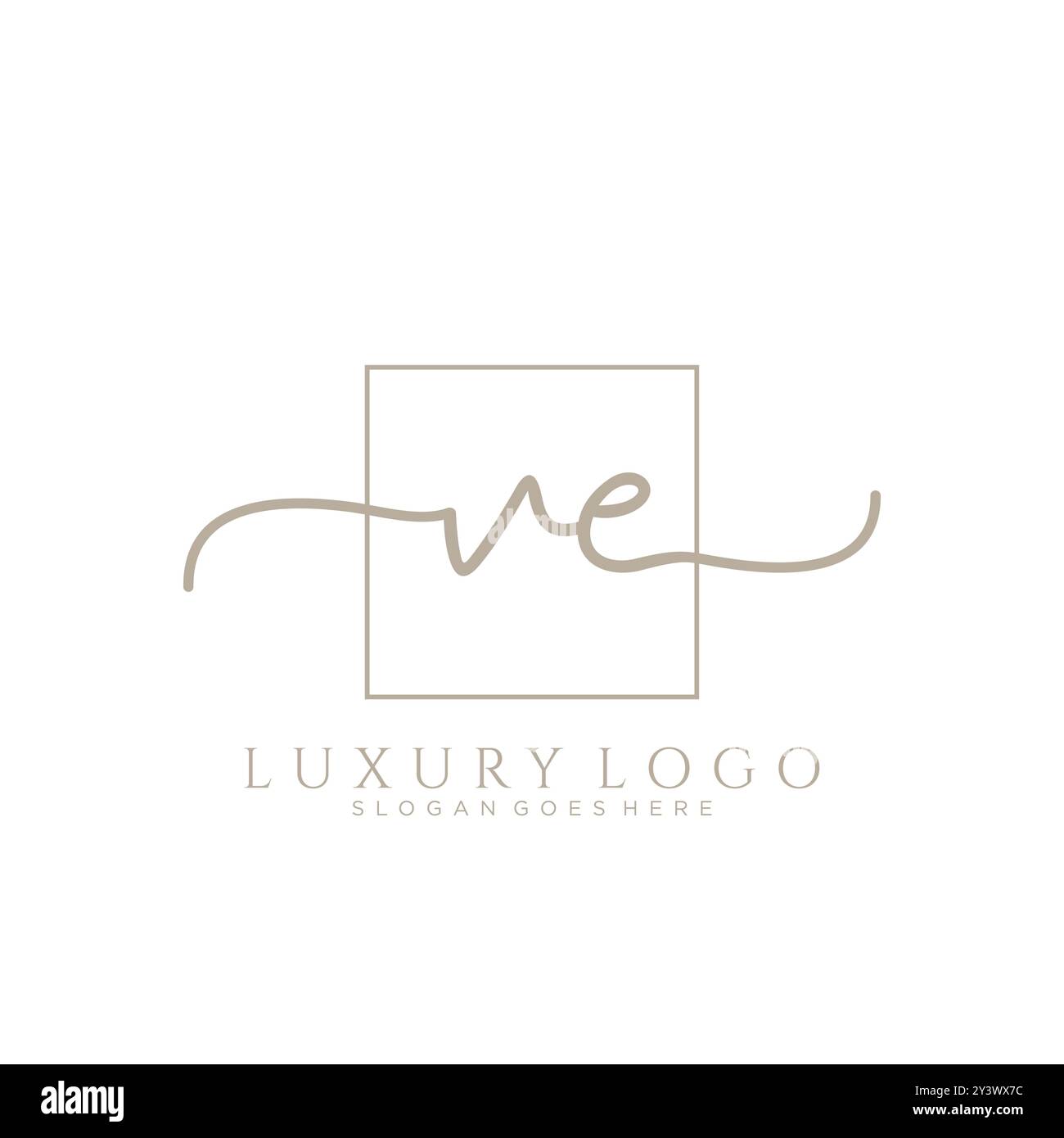 Ve initials logo Stock Vector Images - Alamy