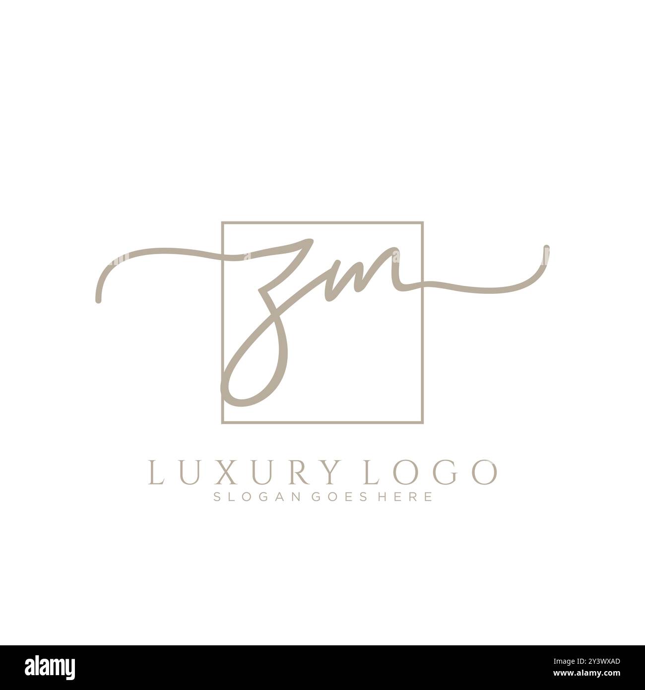 Zm logo design Cut Out Stock Images & Pictures - Alamy