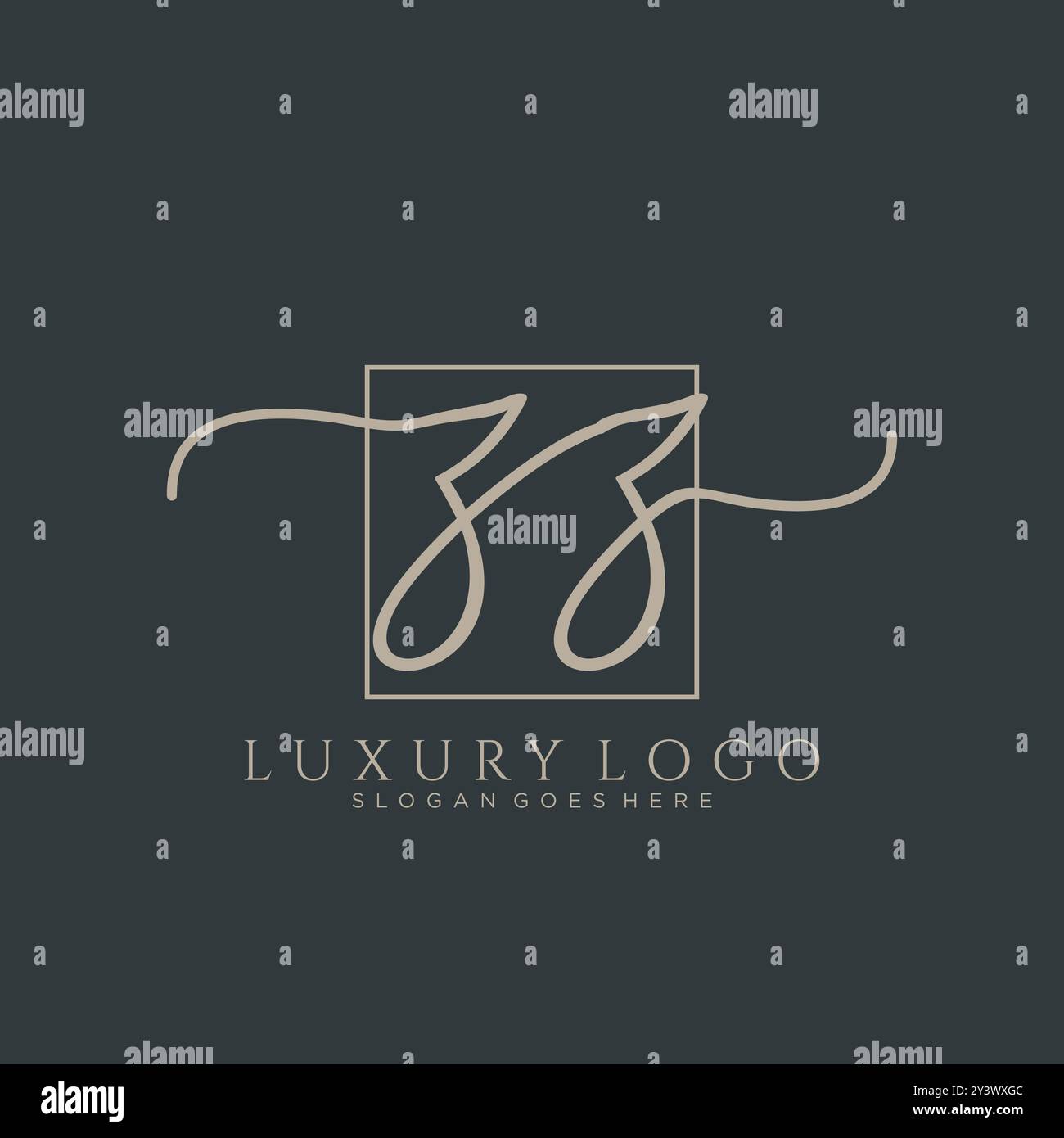 Zz initials logo Stock Vector Images - Alamy