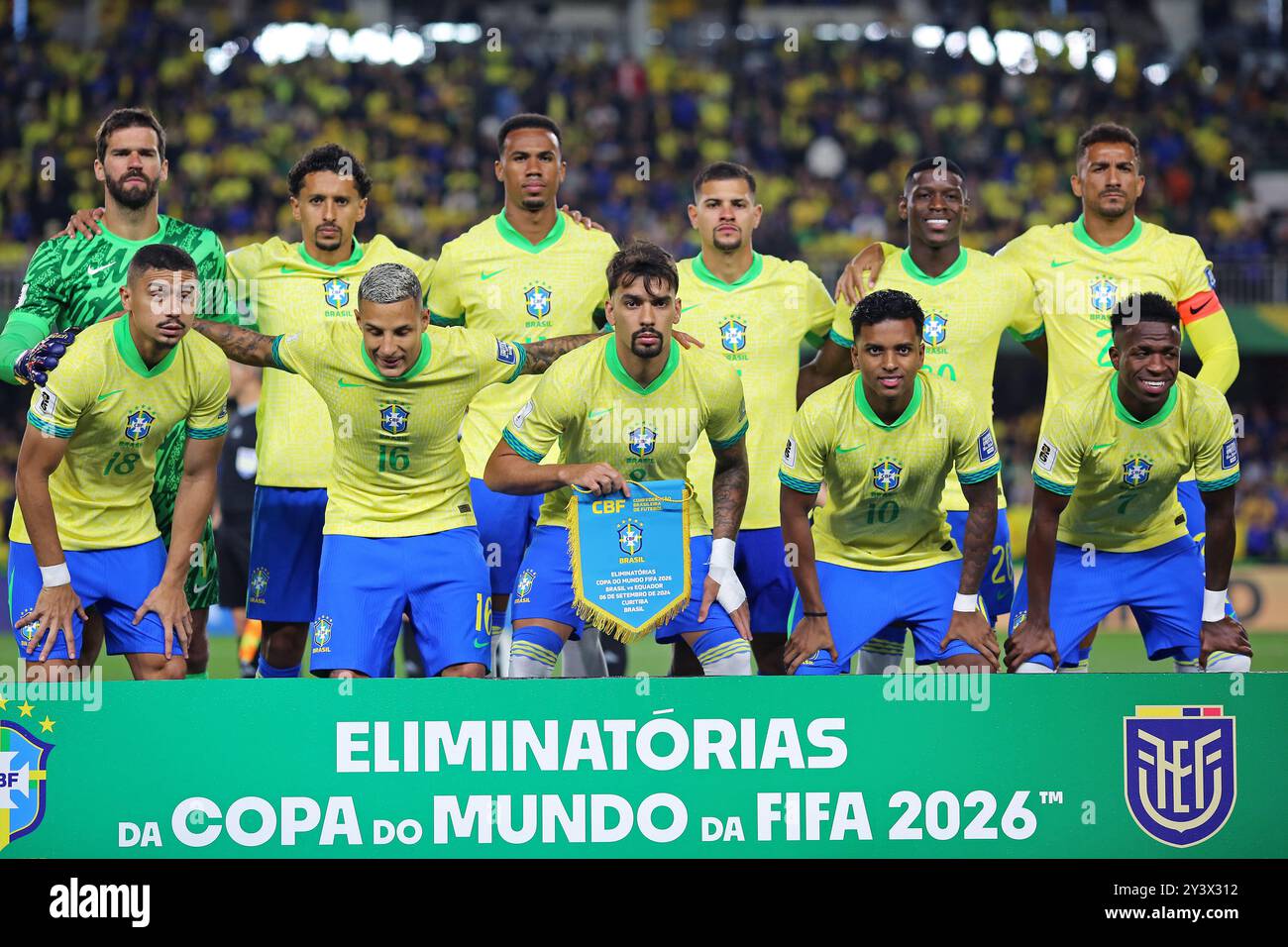 7th September 2024: Couto Pereira Stadium, Curitiba, Brazil: CONMEBOL ...