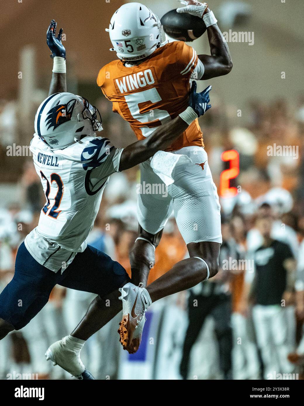 Sept 14, 2024.Ryan Wingo #5 of the Texas Longhorns in action vs the ...