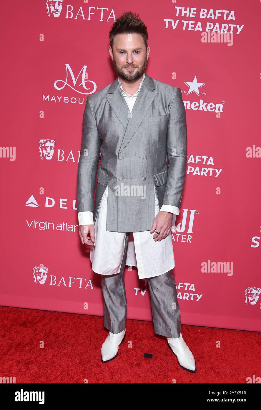 Beverly Hills, USA. 14th Sep, 2024. Bobby Berk arriving to BAFTA TV Tea ...