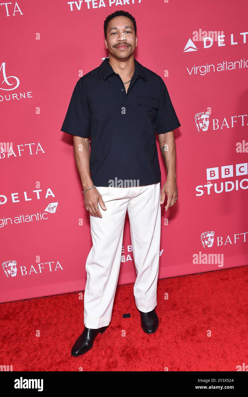 Beverly Hills, USA. 14th Sep, 2024. Aaron Moten arriving to BAFTA TV ...