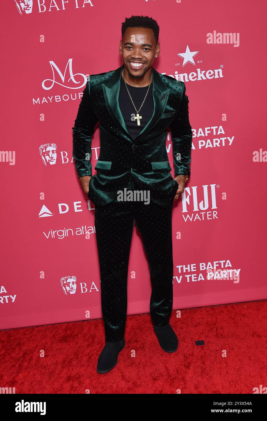 Beverly Hills, USA. 14th Sep, 2024. Joivan Wade arriving to BAFTA TV ...