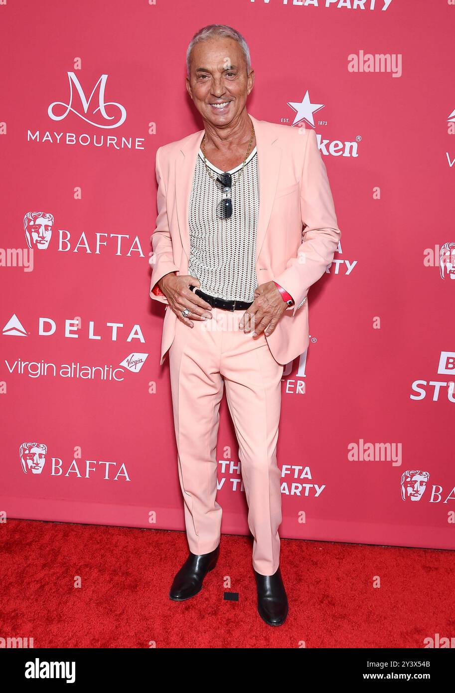 Beverly Hills, USA. 14th Sep, 2024. Bruno Tonioli arriving to BAFTA TV ...