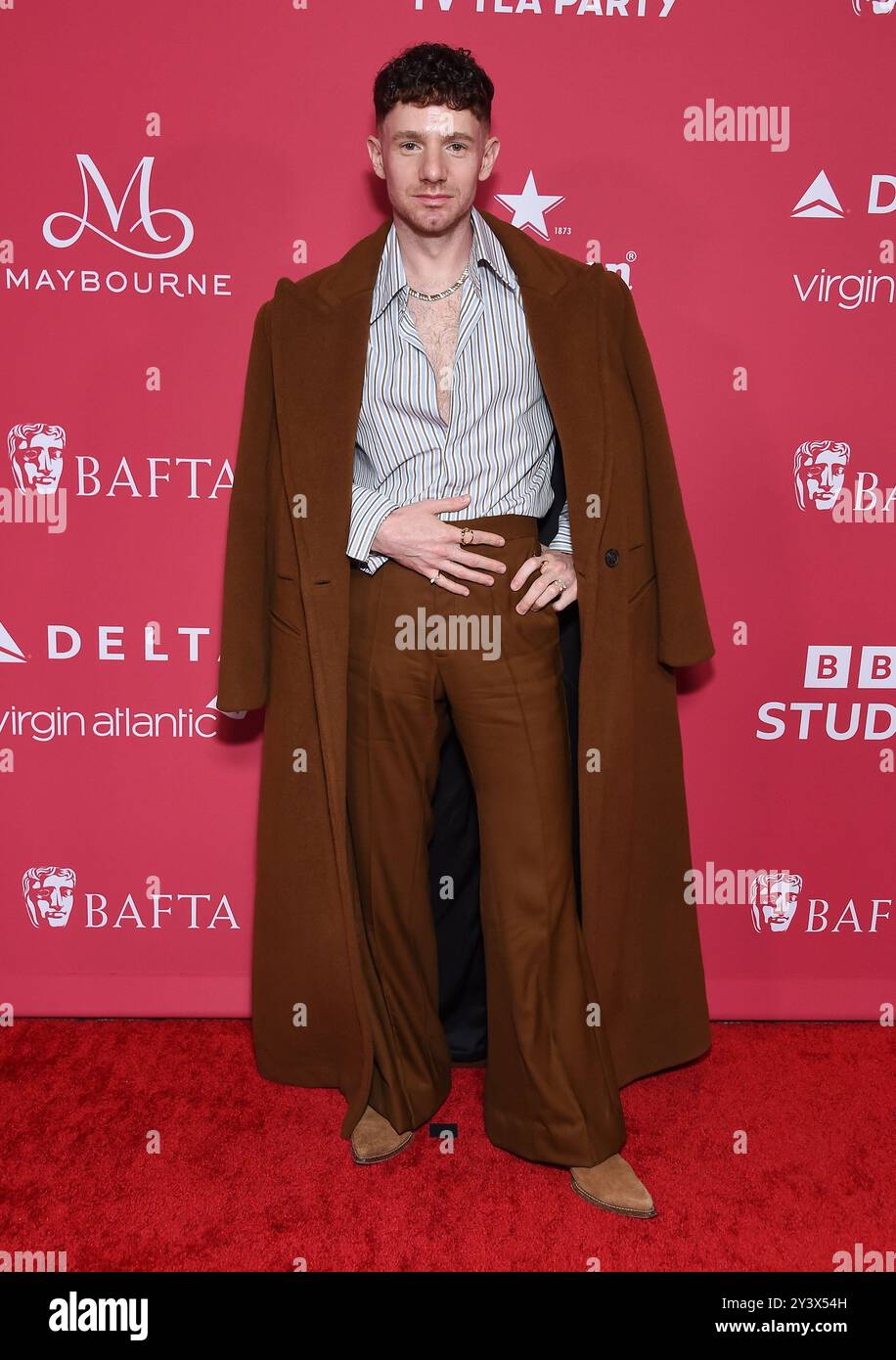 Beverly Hills, USA. 14th Sep, 2024. Chris Perfetti arriving to BAFTA TV ...