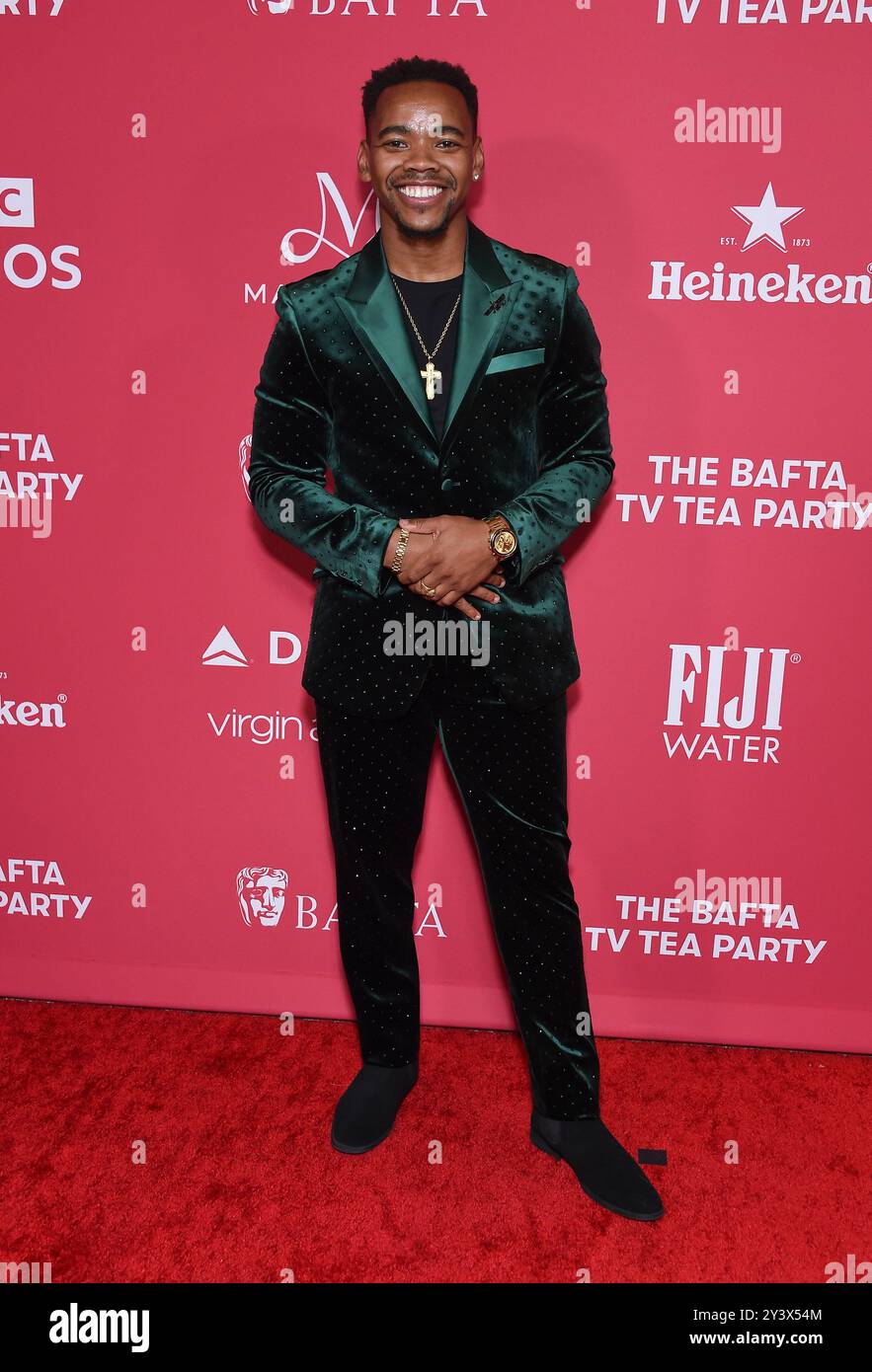 Beverly Hills, USA. 14th Sep, 2024. Joivan Wade arriving to BAFTA TV ...