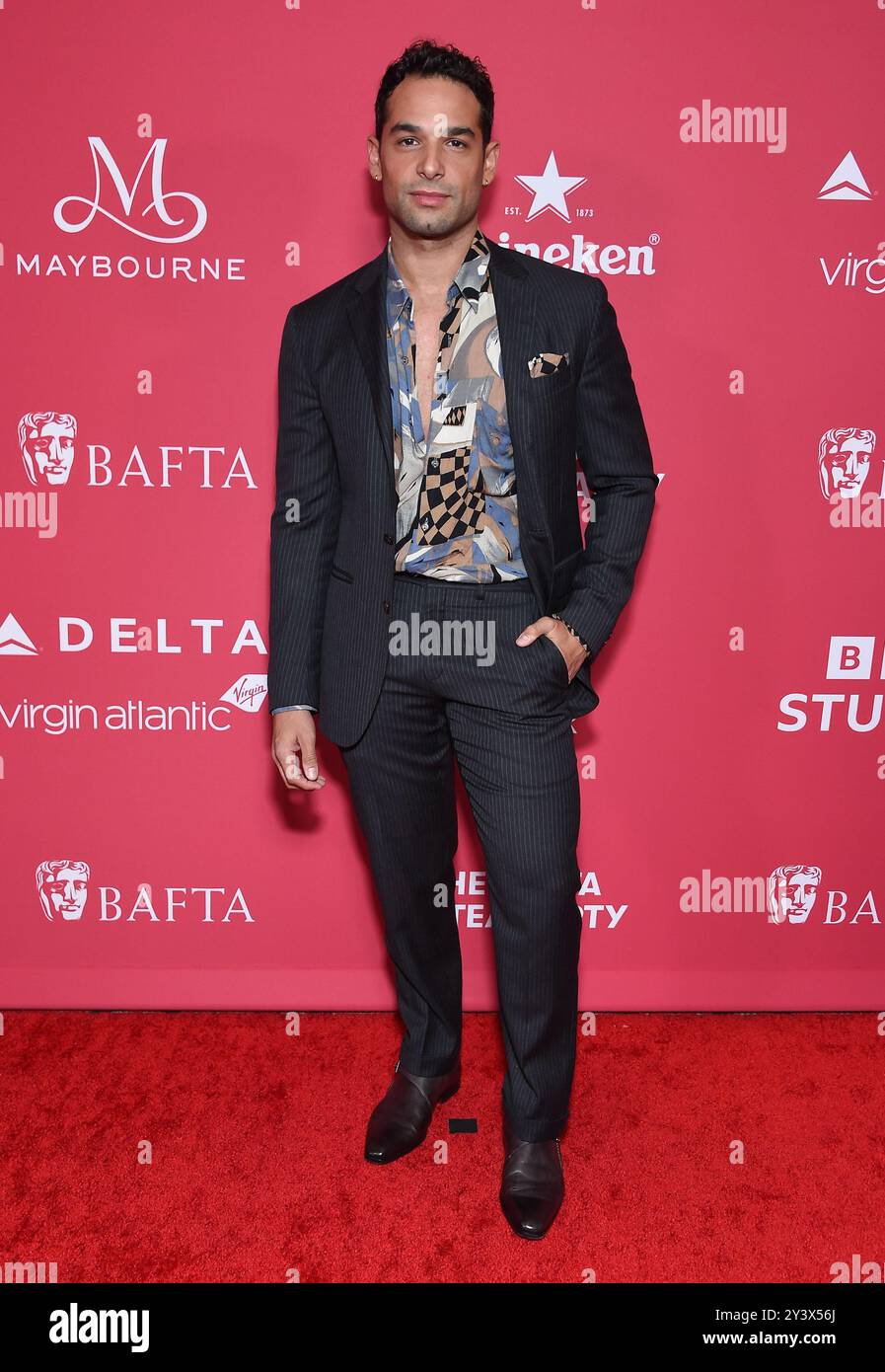 Beverly Hills, USA. 14th Sep, 2024. Johnny Sibilly arriving to BAFTA TV ...