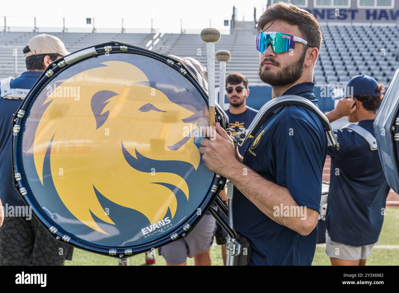 Commerce, Texas, USA. 14th Sep, 2024. Members of the Texas A&M-Commerce ...