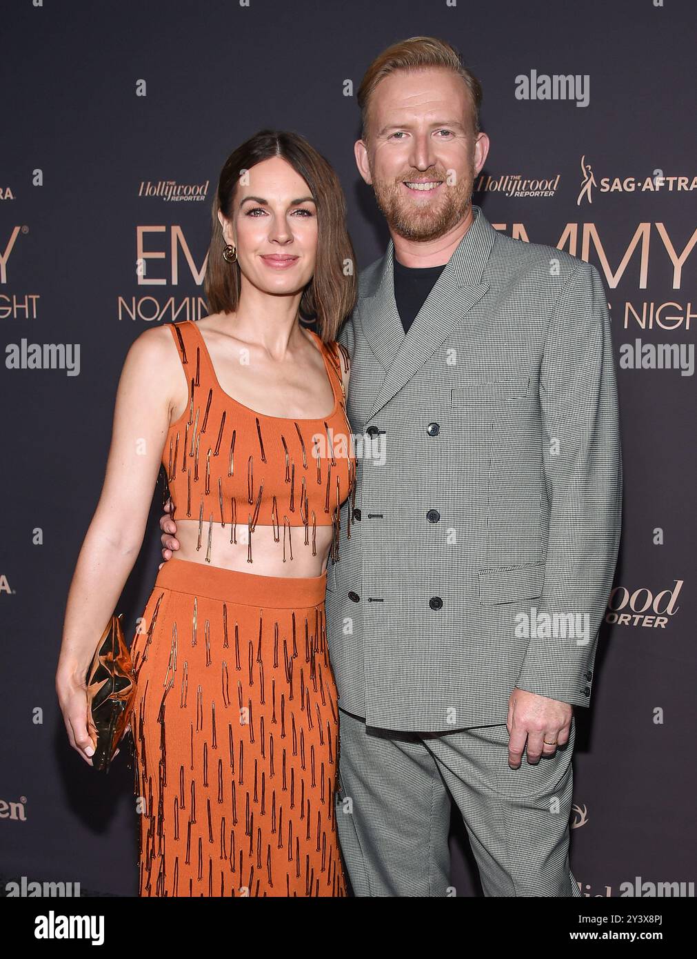 Hollywood, USA. 14th Sep, 2024. Jessica Raine and Tom Goodman arriving ...