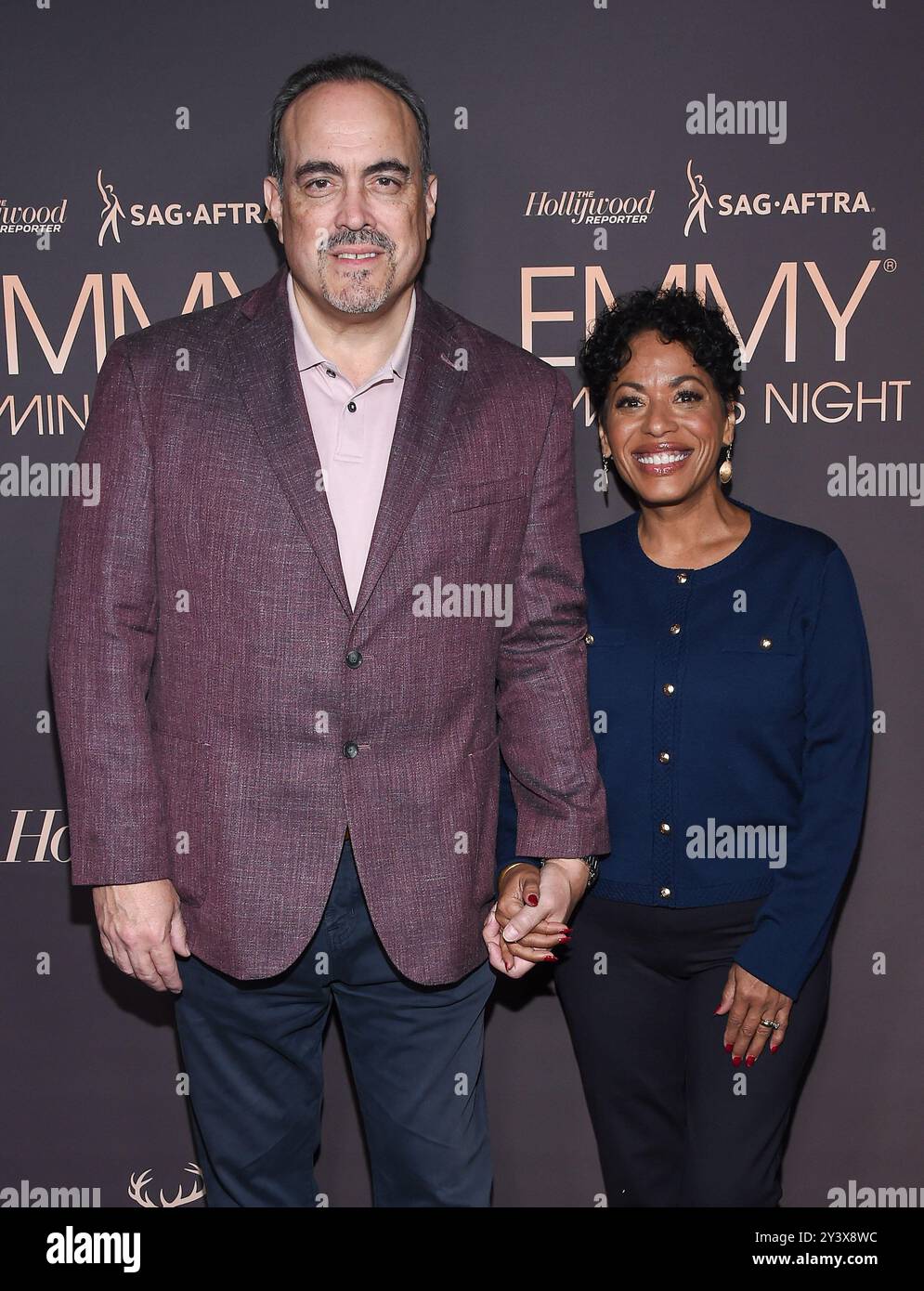 Hollywood, USA. 14th Sep, 2024. David Zayas and Liza Colon-Zayas ...