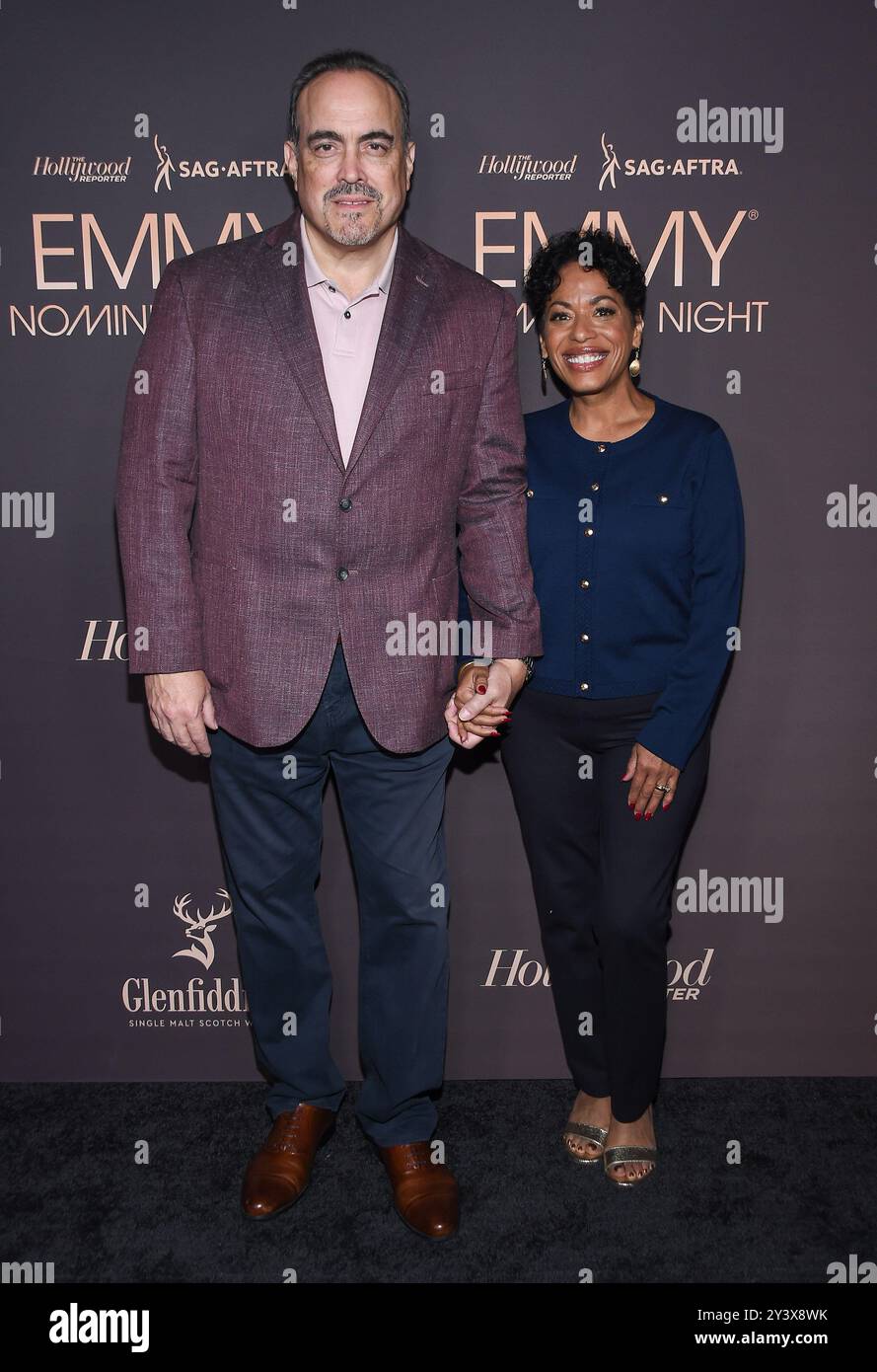 Hollywood, USA. 14th Sep, 2024. David Zayas and Liza Colon-Zayas ...