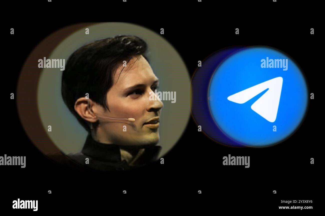 Ukraine, August 31, 2024: in this photo there is the logo of the ...