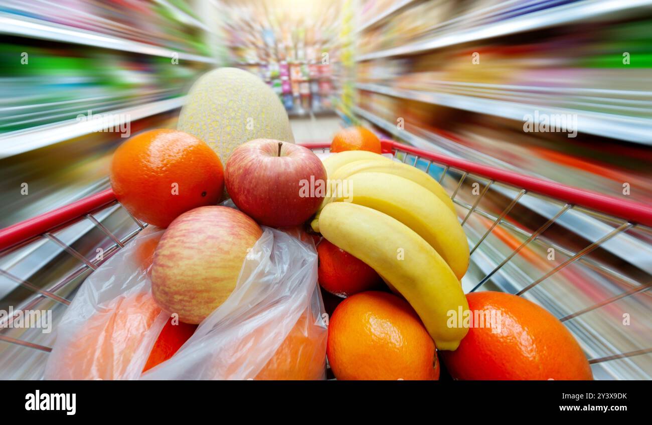 Point view shot moving cart hi-res stock photography and images - Alamy