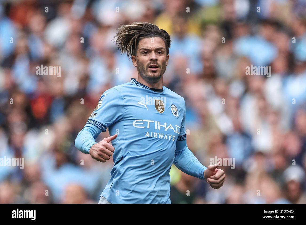 Jack Grealish of Manchester City during the Premier League match ...