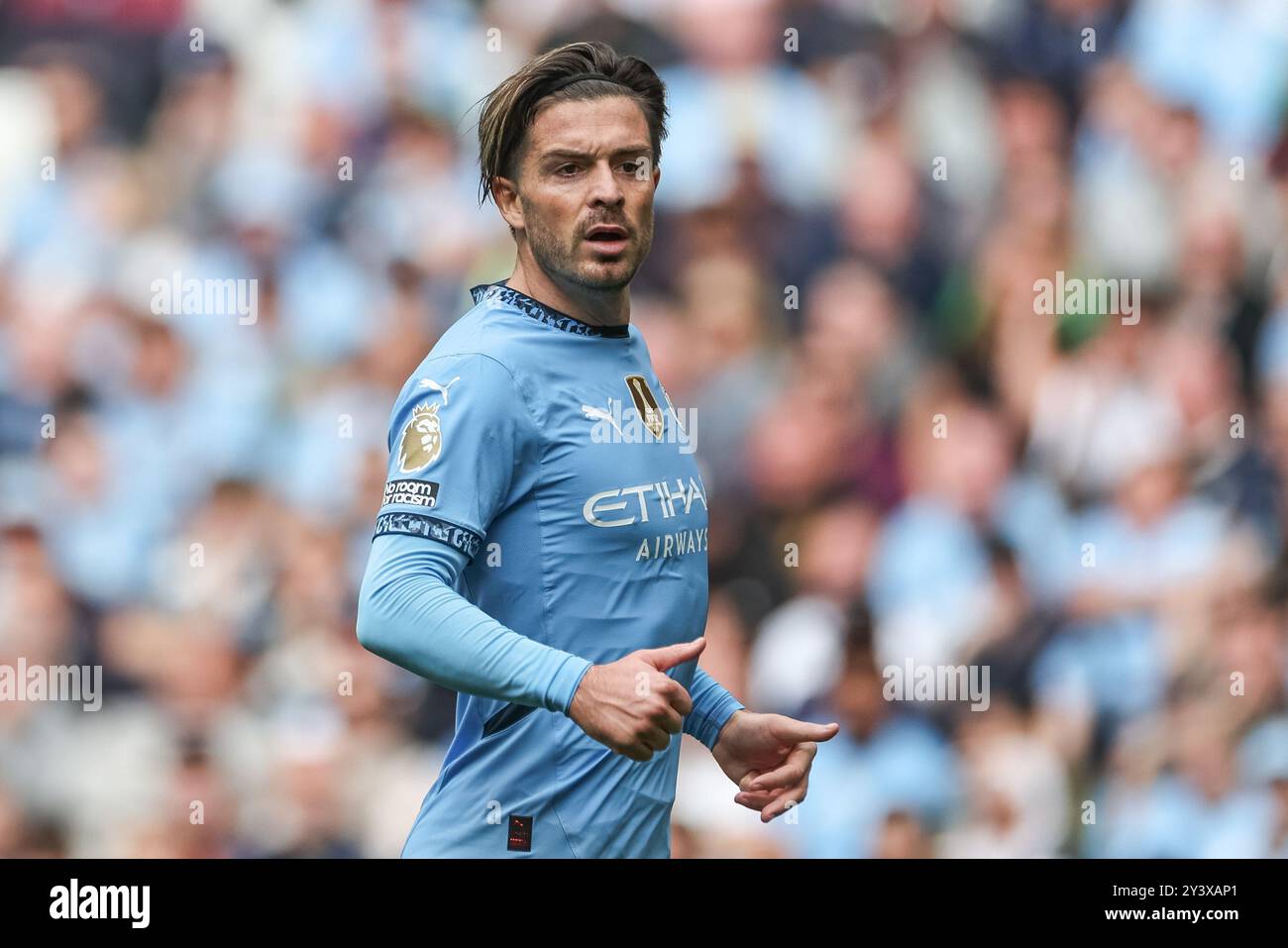 Jack Grealish of Manchester City during the Premier League match ...