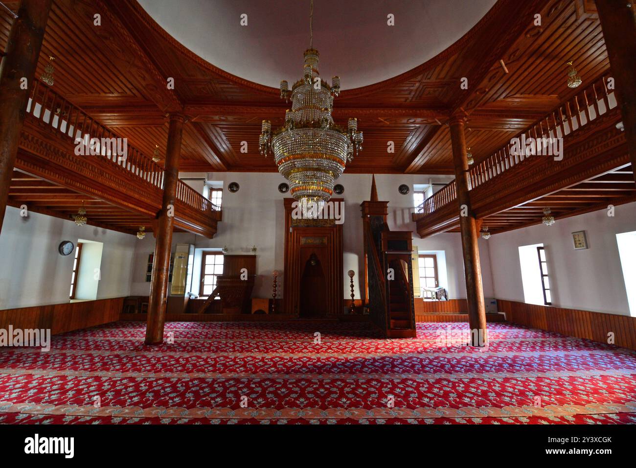 The Historical Central Mosque in Findikli, Rize, Turkey was built ...