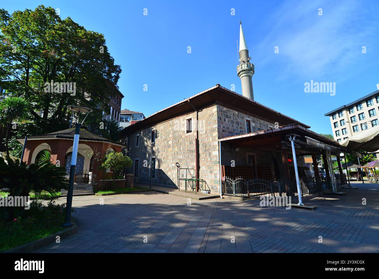 The Historical Central Mosque in Findikli, Rize, Turkey was built ...