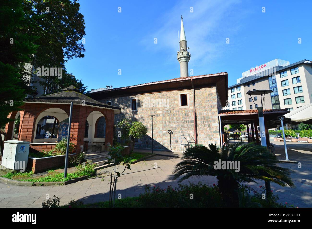 The Historical Central Mosque in Findikli, Rize, Turkey was built ...