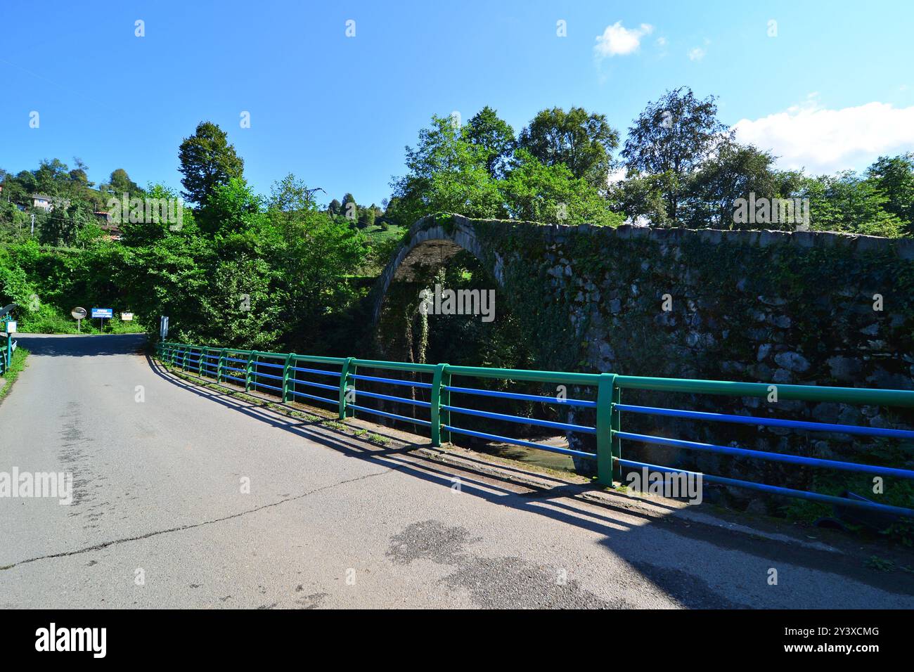 The Historical Caglayan Bridge in Findikli, Rize, Turkey was built ...