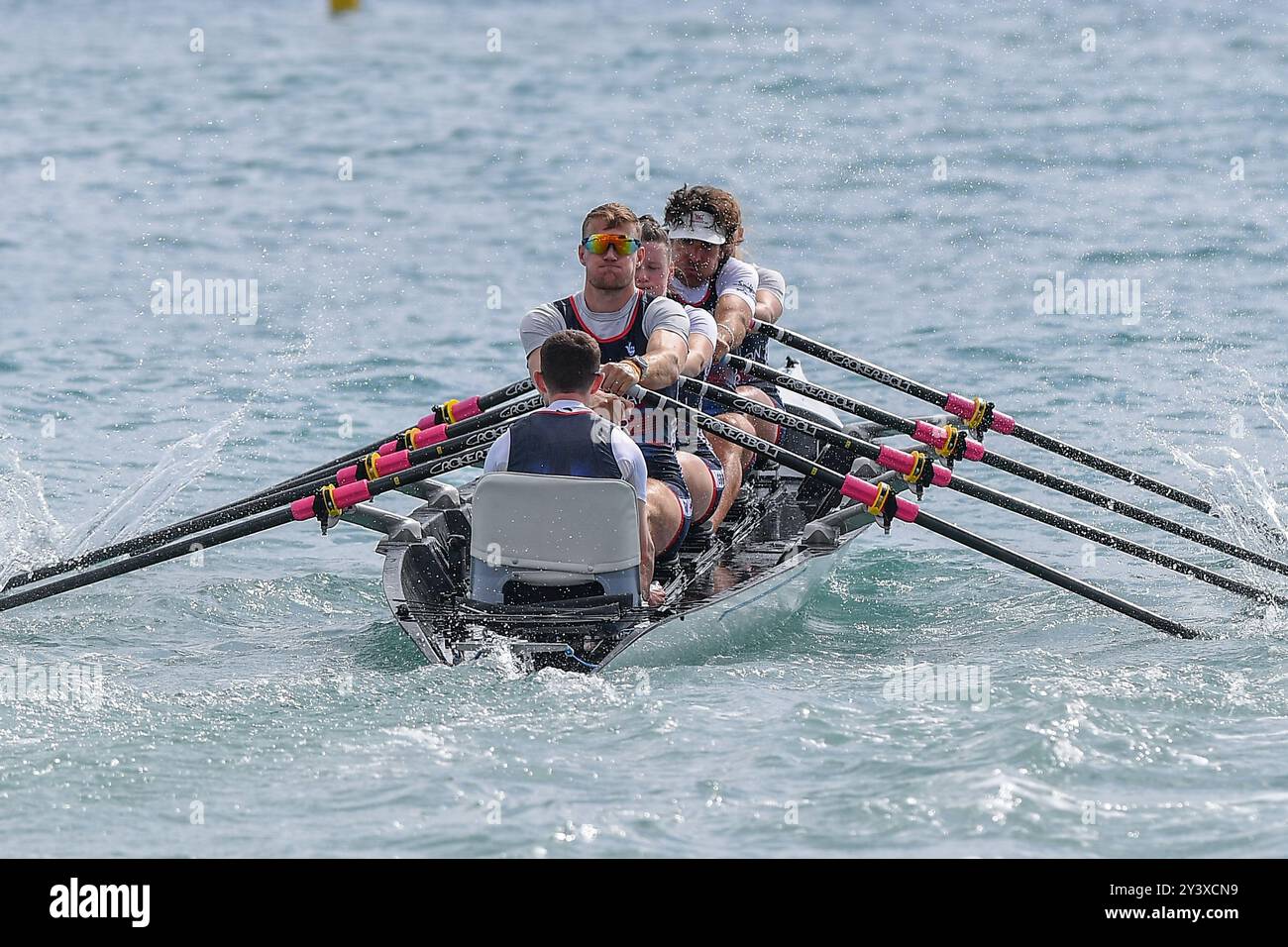 Coastal Mixed Coxed Quadruple Sculls: Ryan Glymond, Cameron Buchan ...