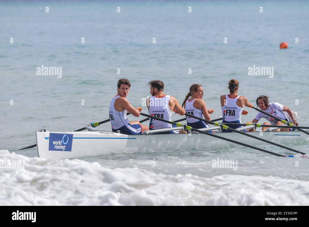 Coastal Mixed Coxed Quadruple Sculls: Edwige Alfred, Marine Delanoe ...