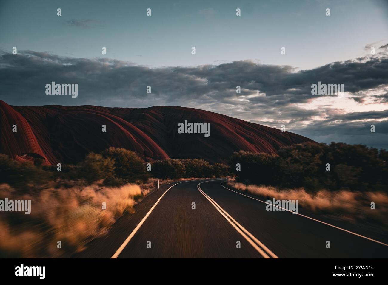 Exploring Uluru, Australia Stock Photo - Alamy