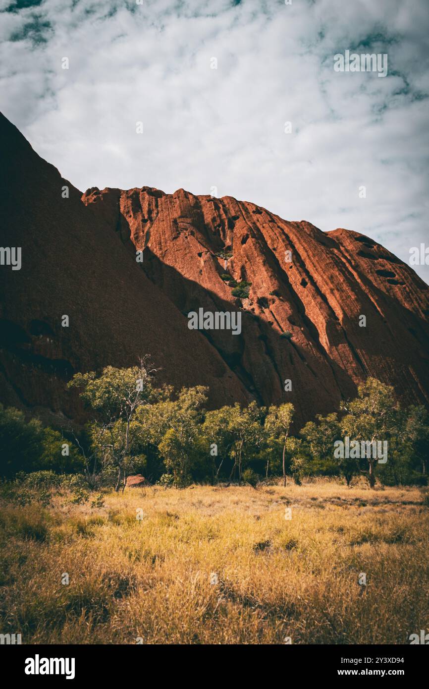 Exploring Uluru, Australia Stock Photo - Alamy
