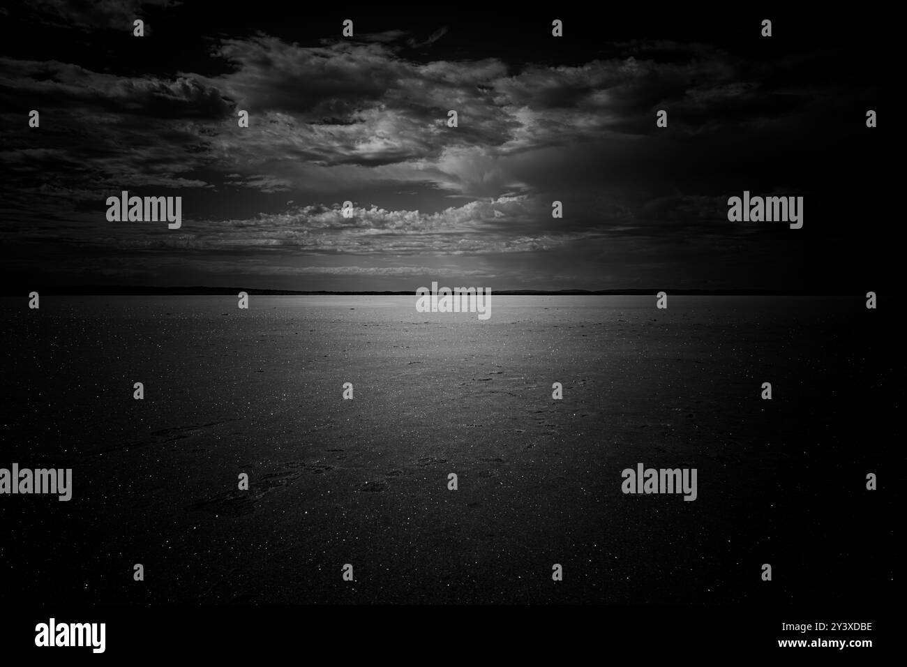 Natural salt lakes in Central Australia Stock Photo - Alamy