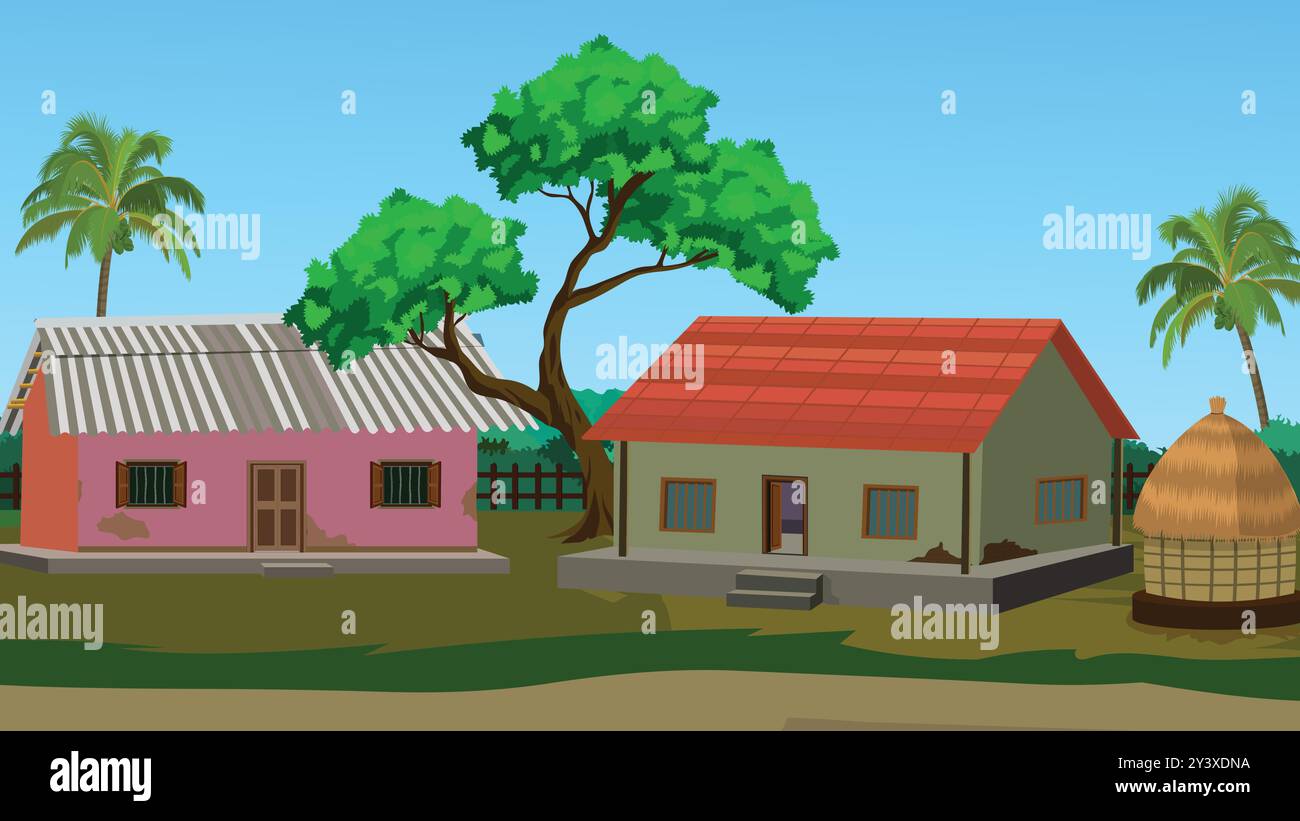 Bangladeshi village house design hi-res stock photography and images ...