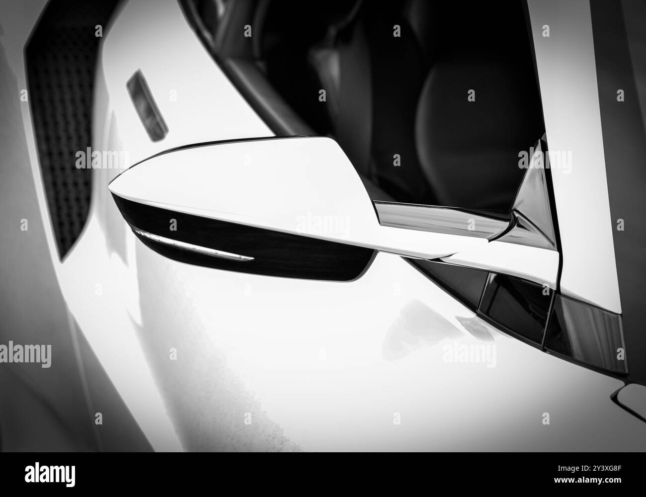 Detail on car side Black and White Stock Photos & Images - Alamy