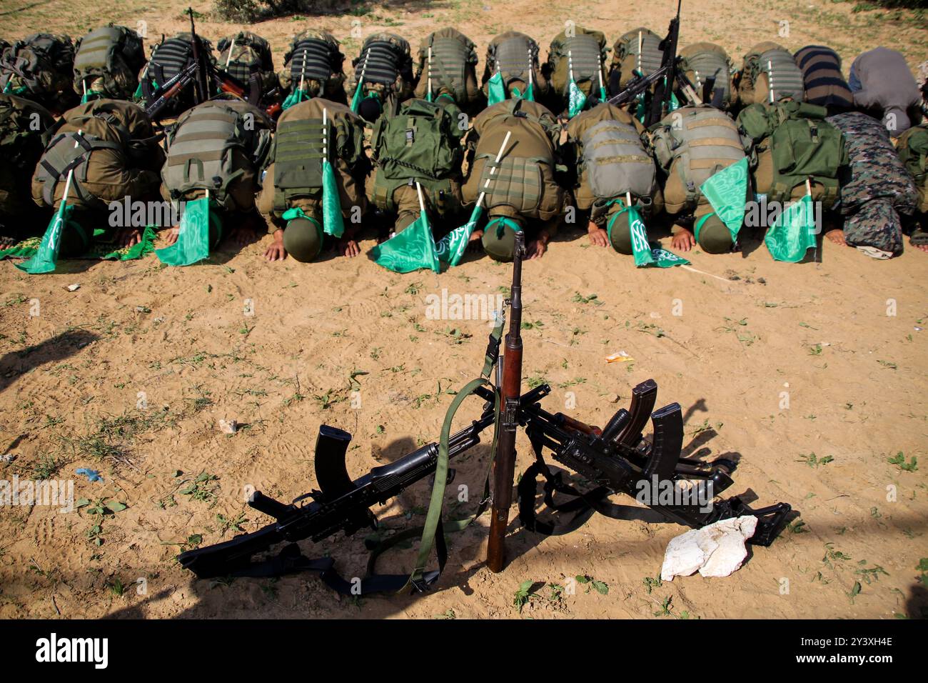 Gaza, Palestine. 11 Novembre 2019. The Izz al-Din al-Qassam Brigades ...