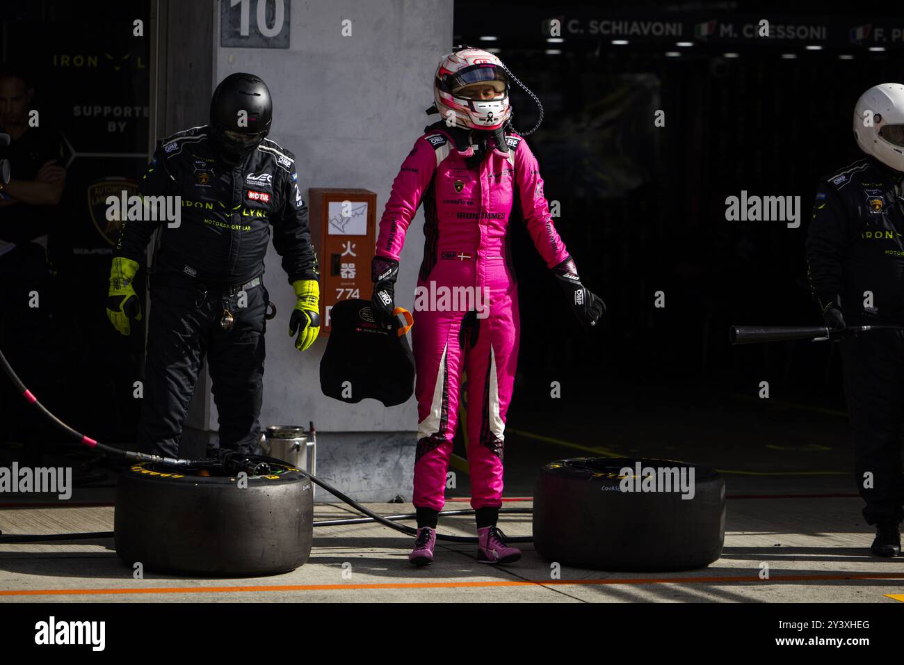 GATTING Michelle (dnk), Iron Dames, Lamborghini Huracan GT3 Evo2 ...