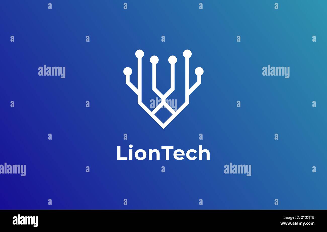 Leo tech logo hi-res stock photography and images - Alamy