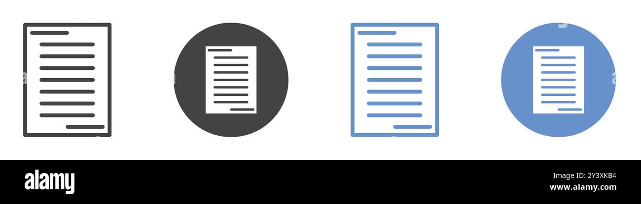 Format icon Vector symbol or sign set collection in black and white ...