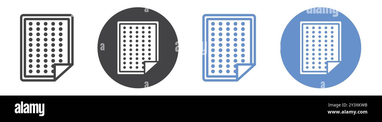 Nicotine patch icon Vector symbol or sign set collection in black and ...