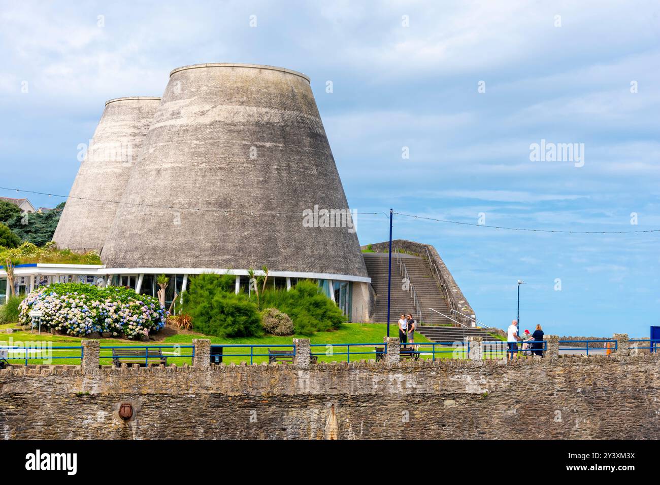 Landmark Theatre, The Promenade, Ilfracombe, North Devon, UK Stock ...