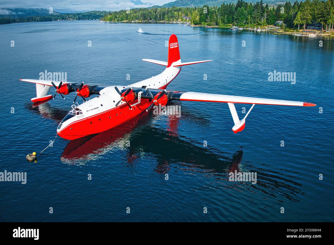 Canada, Sproat Lake 10. August 2024: Last flight of the Martin Mars ...