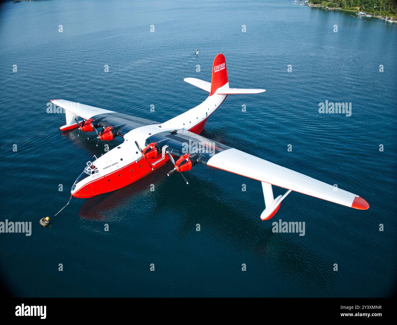 Canada, Sproat Lake 10. August 2024: Last flight of the Martin Mars ...