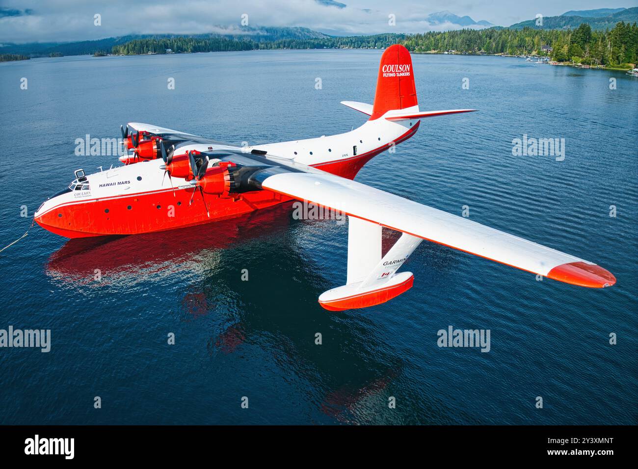 Canada, Sproat Lake 10. August 2024: Last flight of the Martin Mars ...
