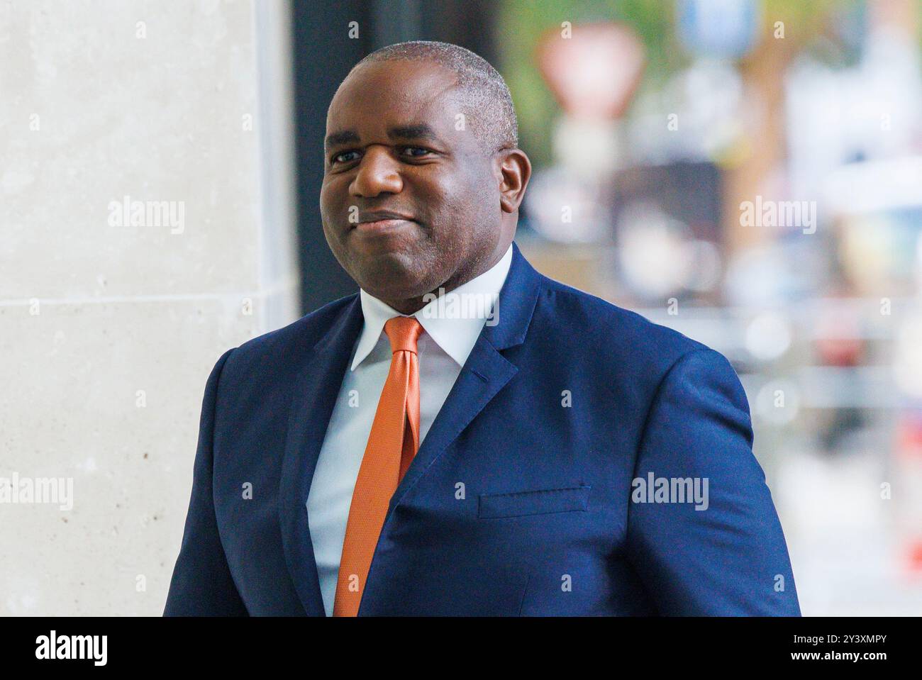 London, UK 15 Sept 2024 Foreign Secretary, David Lammy, arrives at the ...