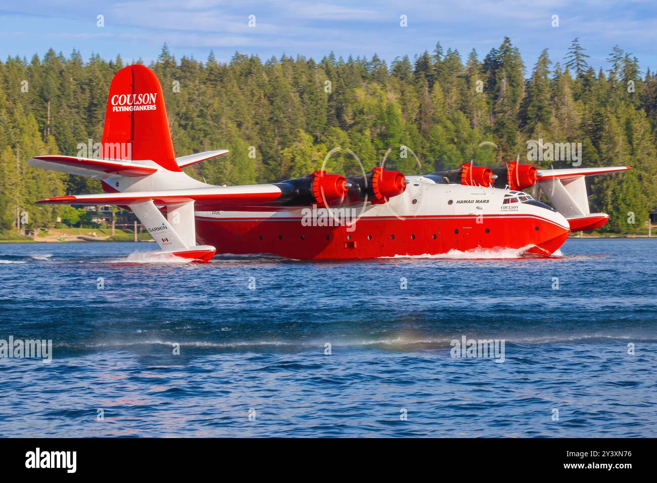 Canada, Sproat Lake 10. August 2024: Last flight of the Martin Mars ...