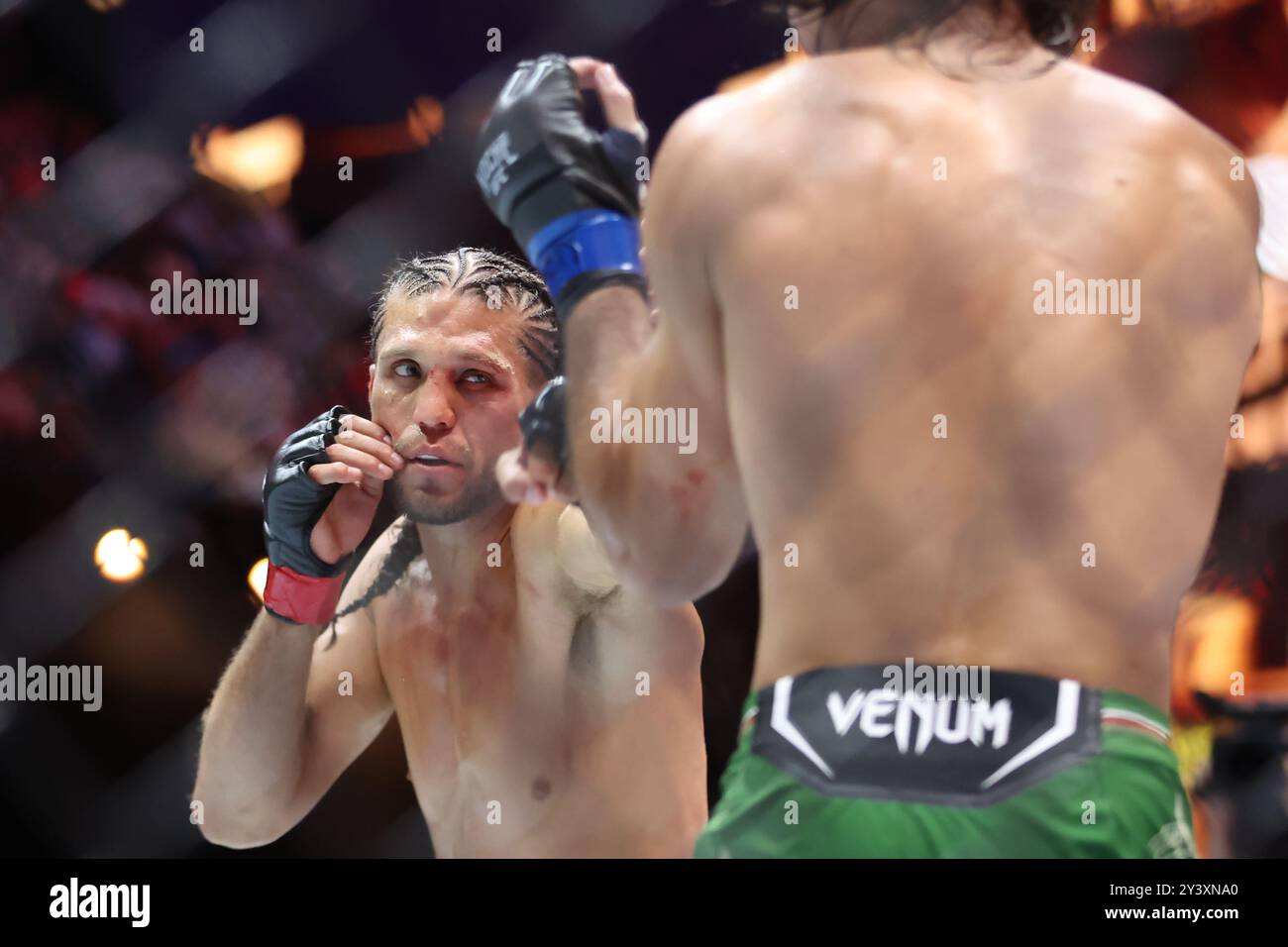 Las Vegas, Nevada, USA. 14th Sep, 2024. BRIAN ORTEGA and DIEGO LOPES ...