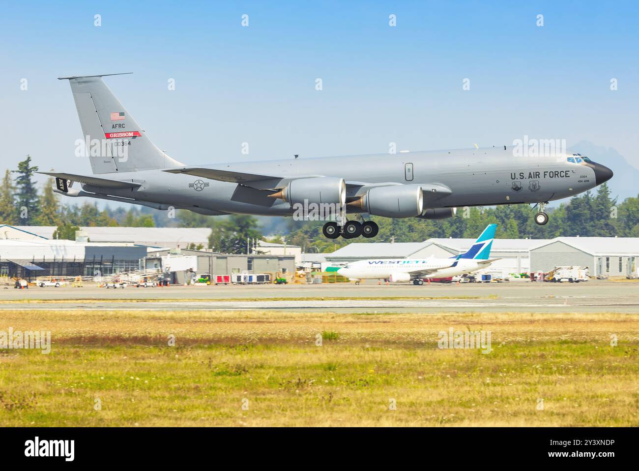 Canada, Abbotsford 12 August 2024: KC 135 tanker from USAF at ...
