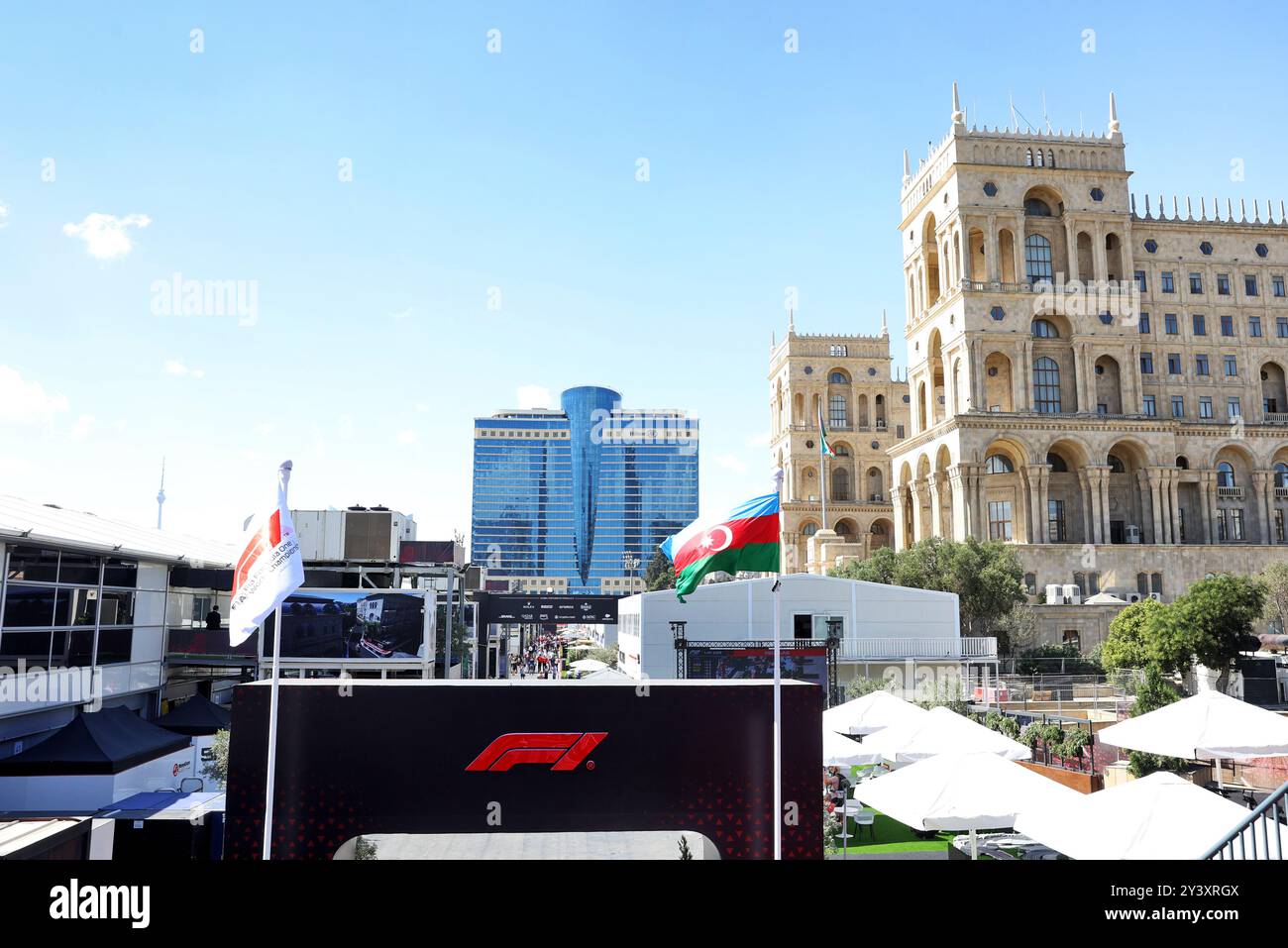 Baku, Azerbaijan. 15th Sep, 2024. Paddock atmosphere. 15.09.2024 ...