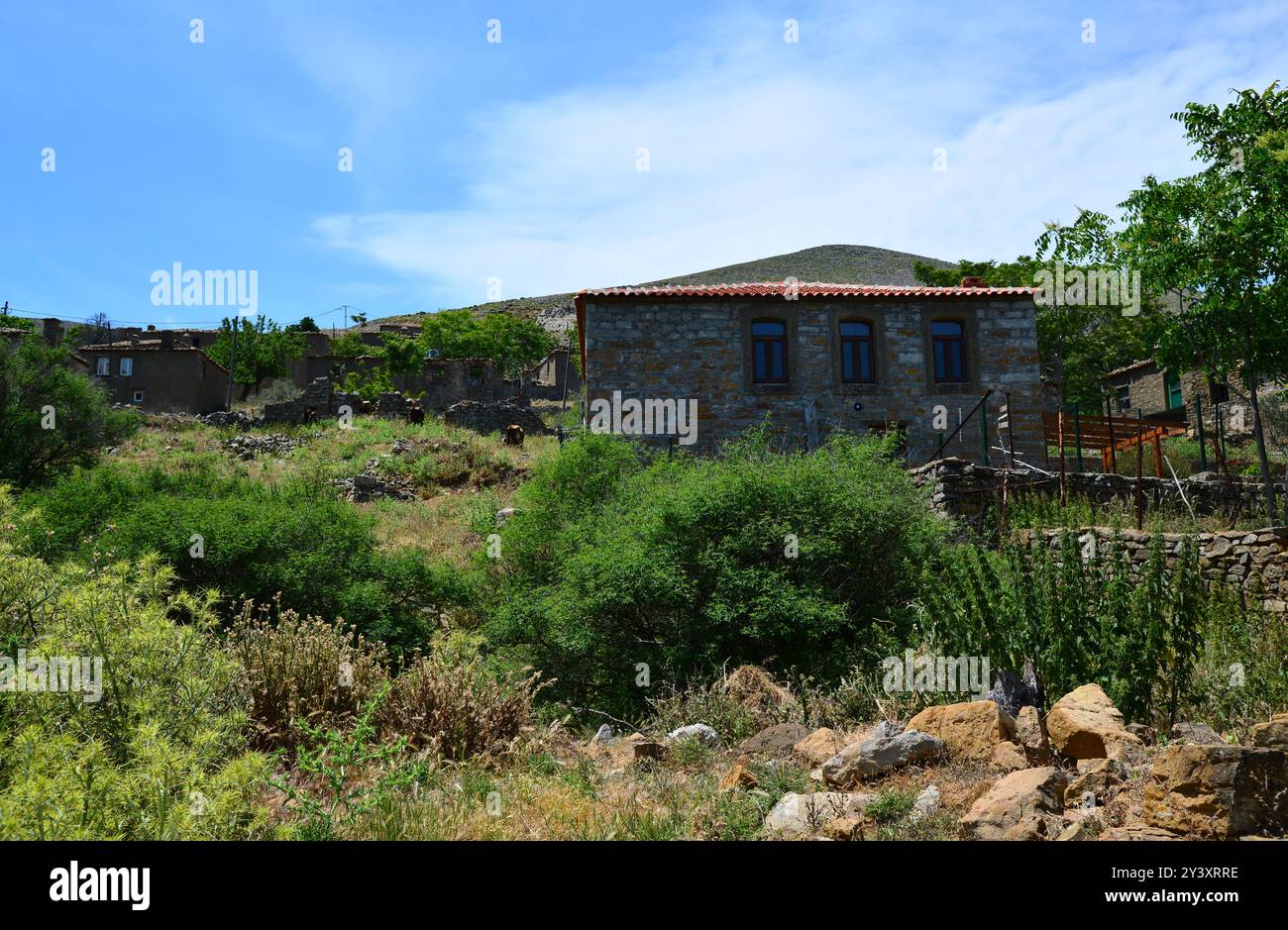 Located in Gokceada, Turkey, Derekoy is an important place for tourism ...