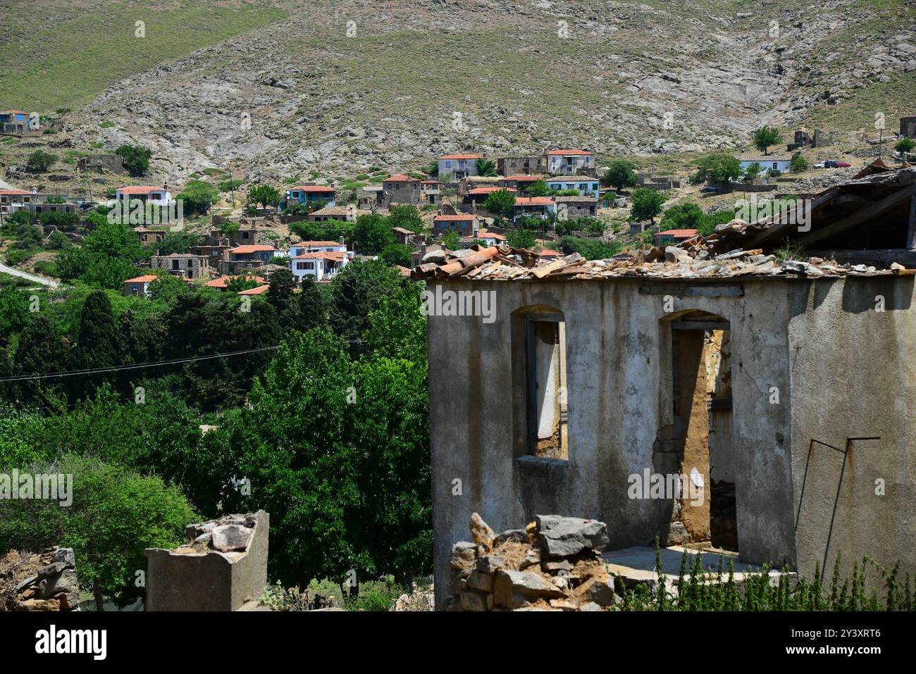 Located in Gokceada, Turkey, Derekoy is an important place for tourism ...