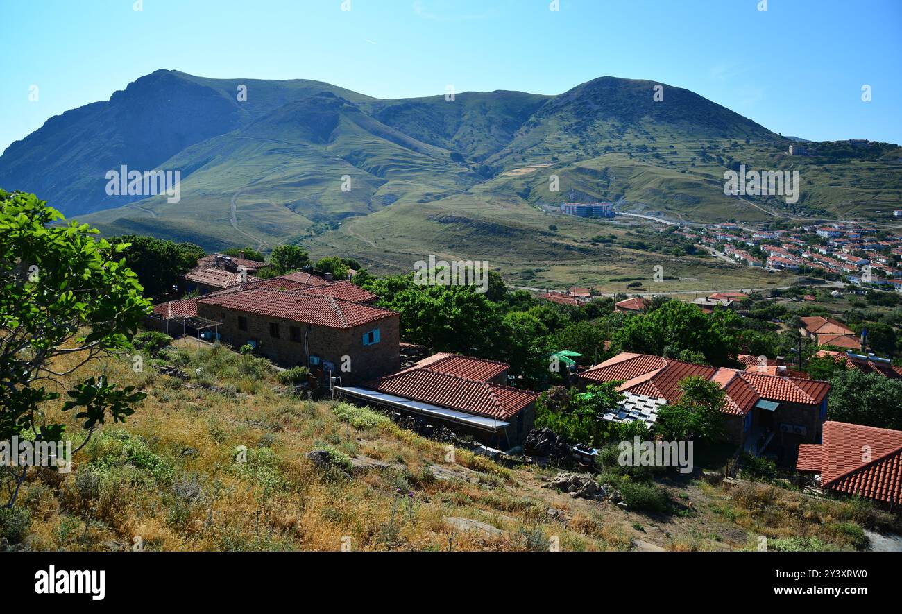 Kalekoy in Gokceada, Canakkale, Turkey Stock Photo - Alamy