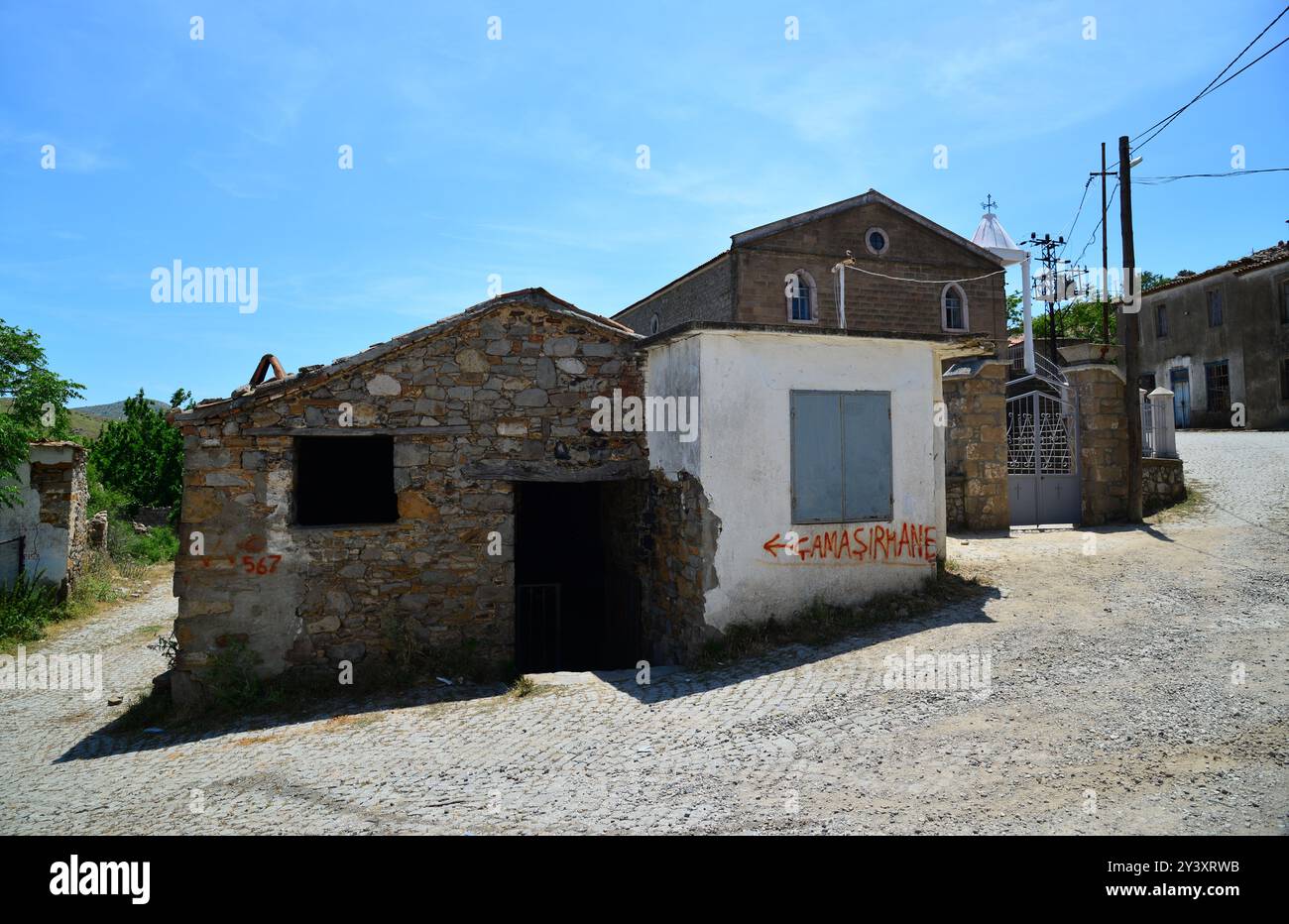 Located in Gokceada, Turkey, Derekoy is an important place for tourism ...